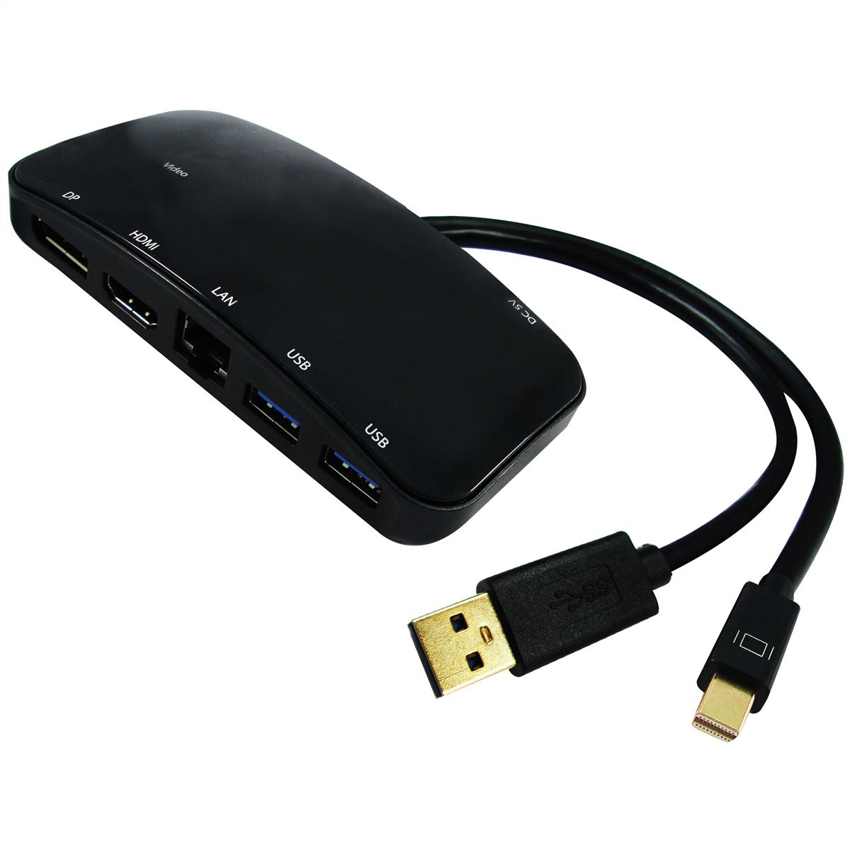 Hub USB Mini Dock with Ethernet