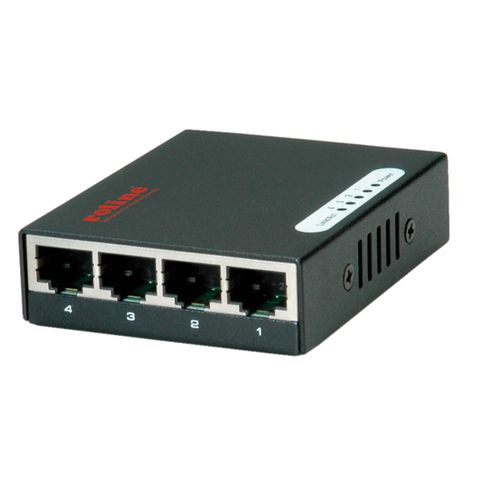 ROLINE Gigabit Ethernet Switch, Pocket, 4 Ports - SECOMP International AG