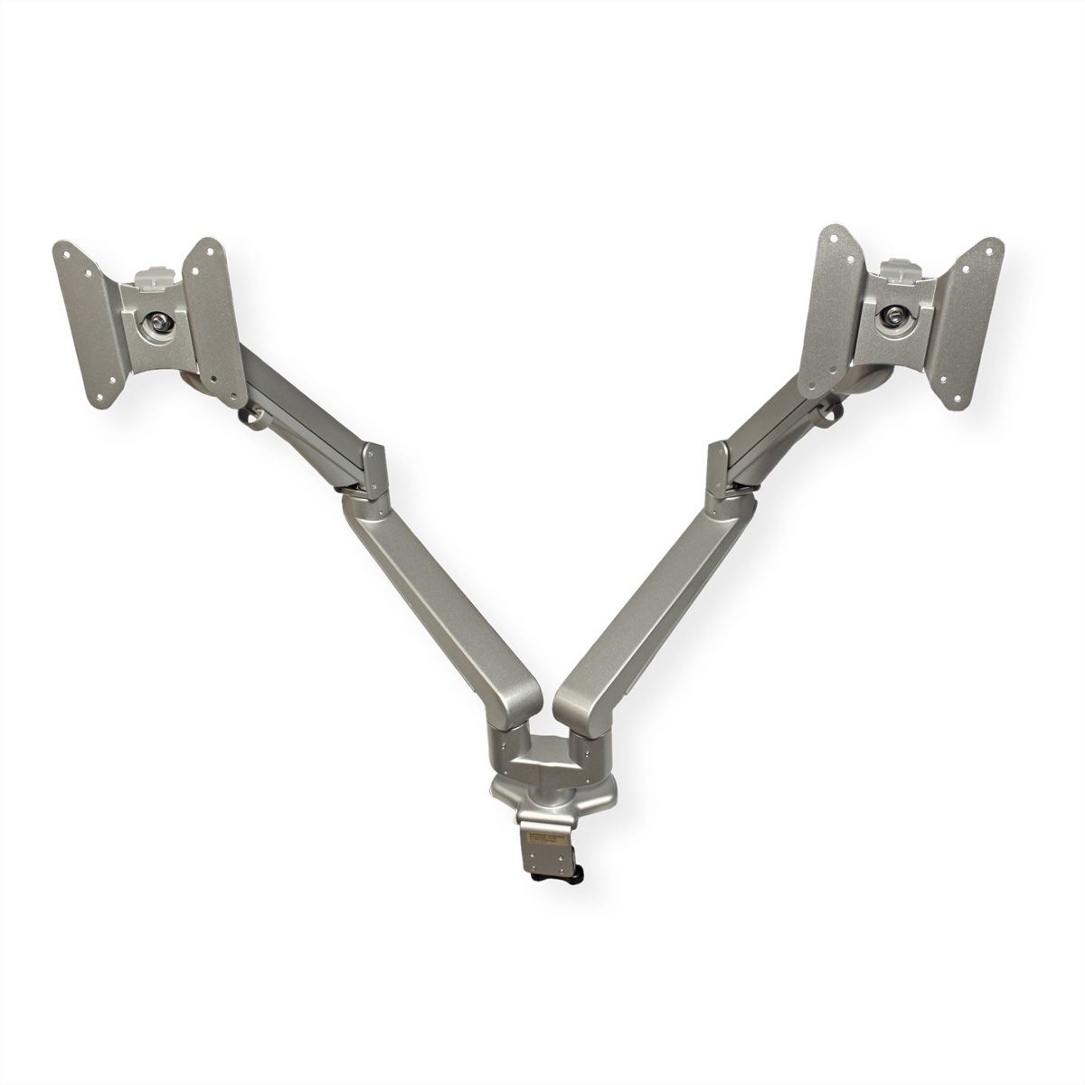 ROLINE Dual LCD Monitor Stand Pneumatic, Desk Clamp, Pivot, 2 Joints ...