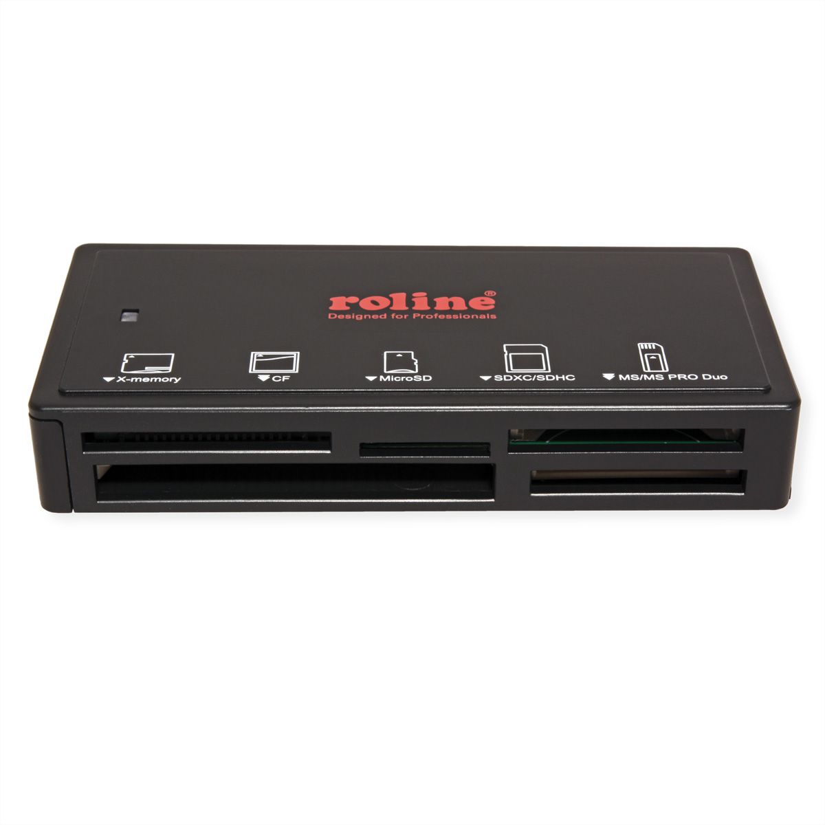 ROLINE USB 3.2 Gen 1 Multi Card Reader, external, black - SECOMP ...