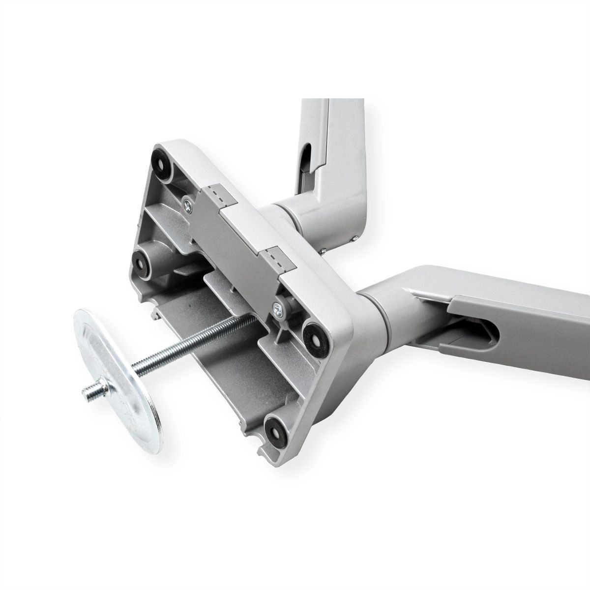 ROLINE Dual LCD Monitor Stand Pneumatic, Desk Clamp, Pivot, 2 Joints ...