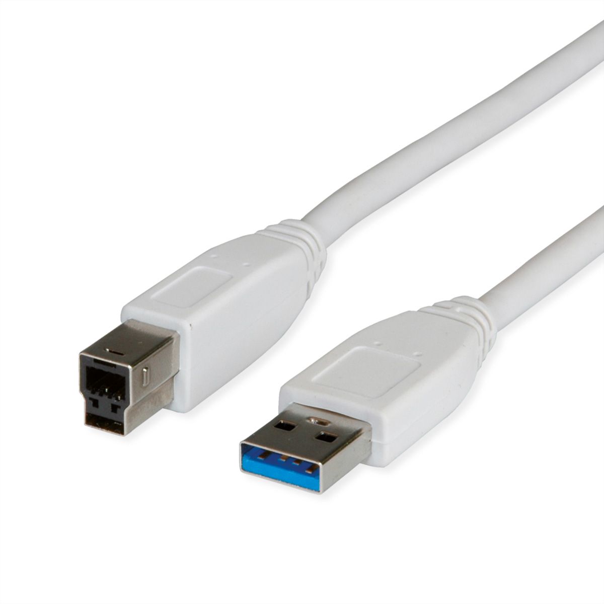 USB 3.2 Gen 1 Cable, Type A M - B M, 3.0 m - SECOMP International AG