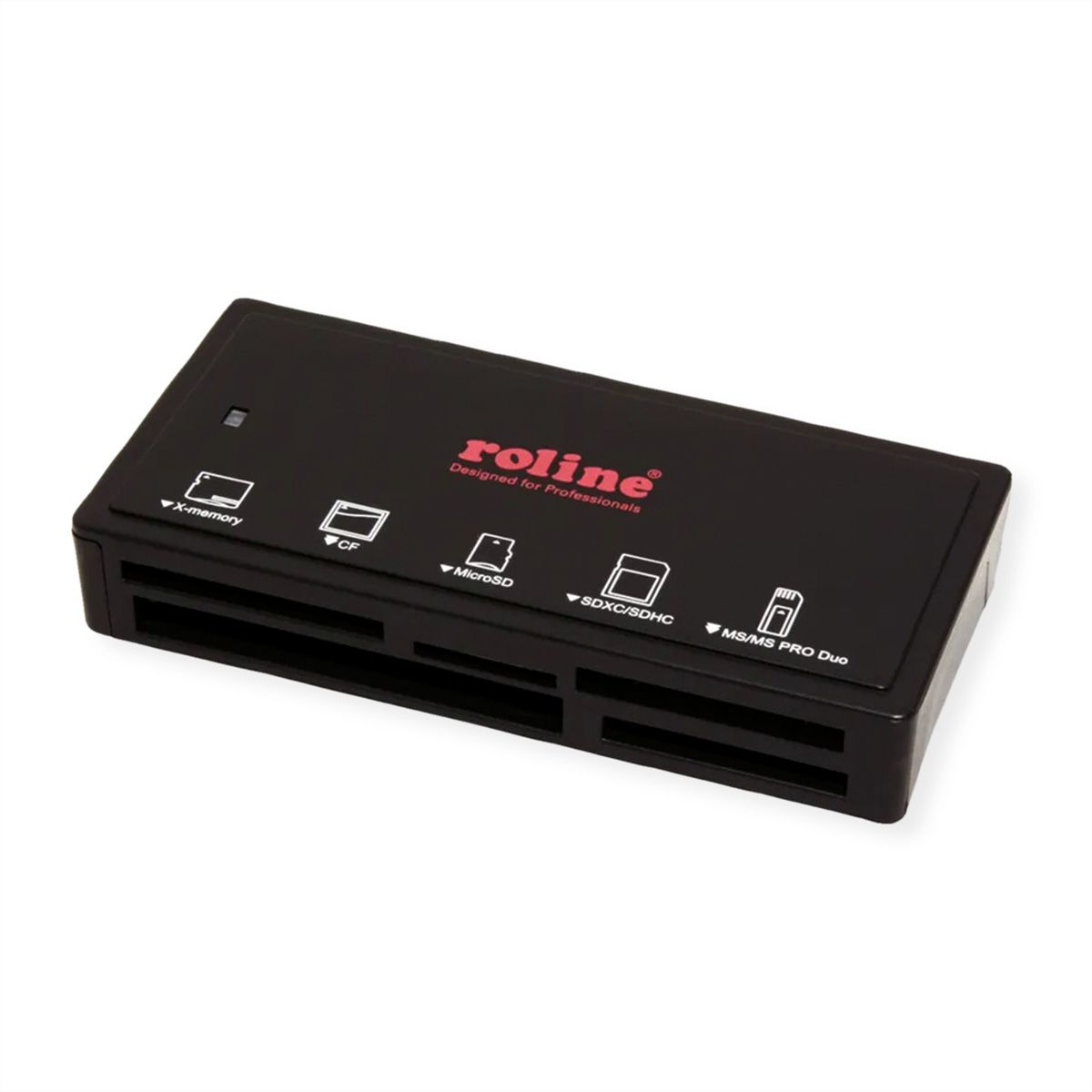 ROLINE USB 3.2 Gen 1 Multi Card Reader, external, black - SECOMP ...