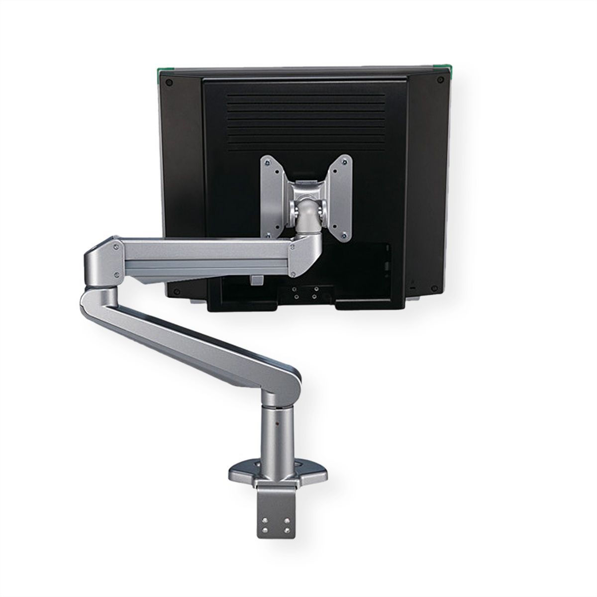 ROLINE LCD Monitor Stand Pneumatic, Desk Clamp, Pivot, 2 Joints ...
