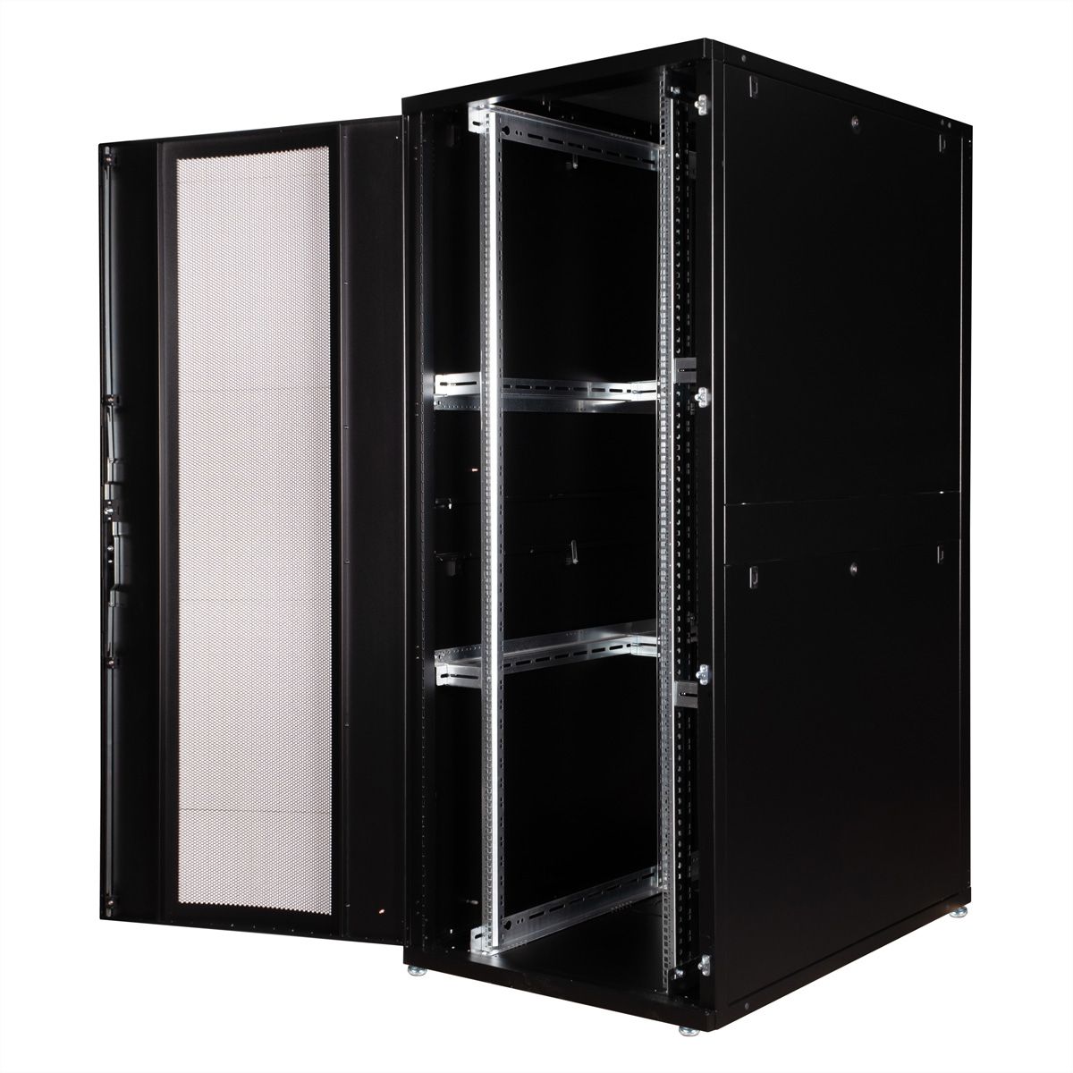ROLINE 19-inch server rack Pro 42 U, 800x1200 WxD black - SECOMP ...