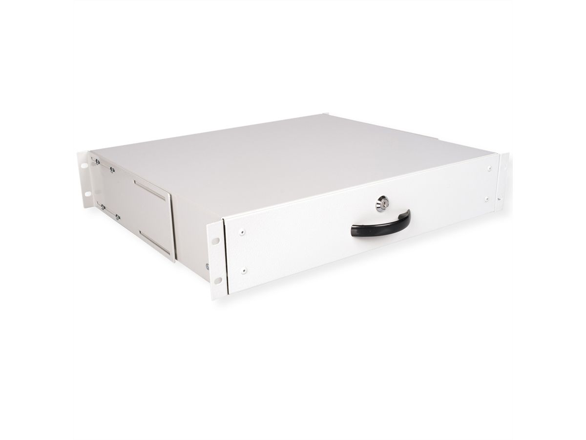 ROLINE 19-inch keyboard rack 2 U, 400 T lockable grey - SECOMP ...