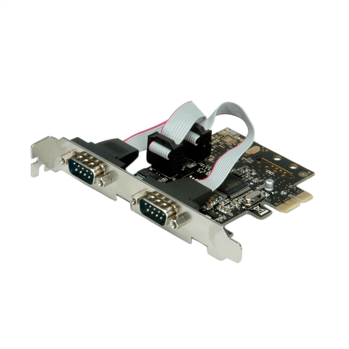 VALUE PCI-Express Adapter, 2x Serial RS232 D-Sub 9 Ports - SECOMP ...