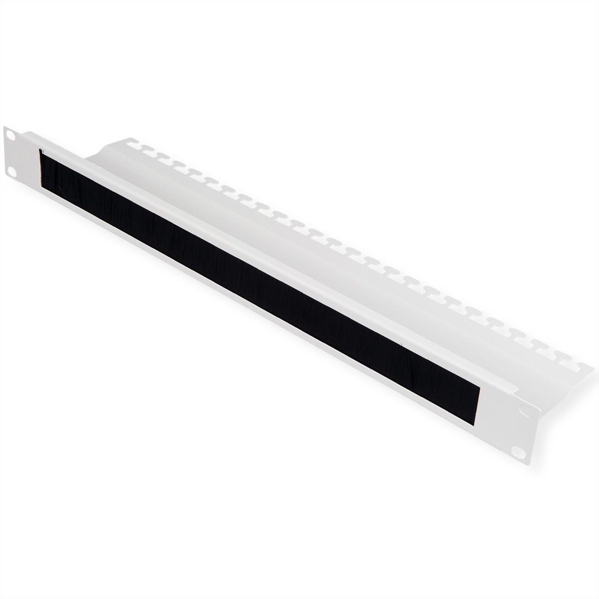 ROLINE 10-inch cable entry, with brush strip 1U grey - SECOMP ...