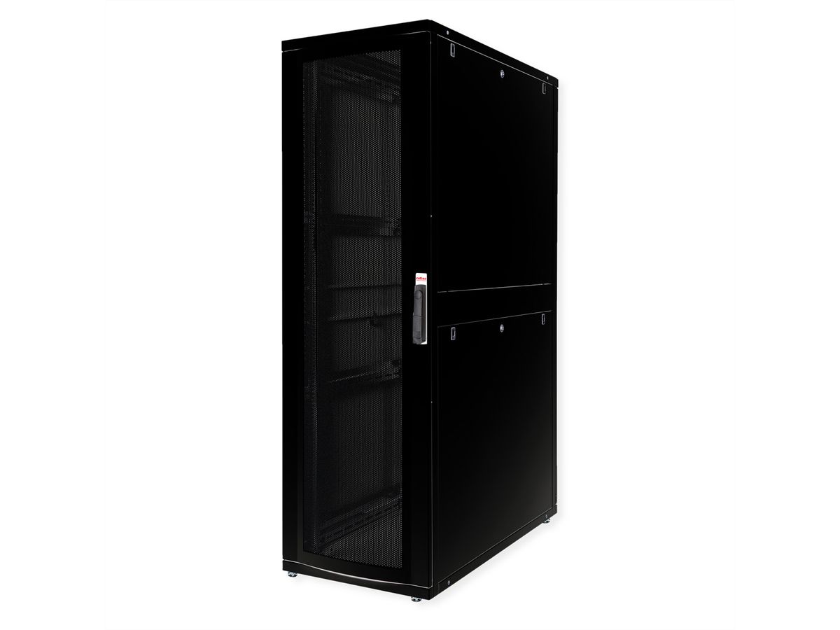 ROLINE 19-inch server rack Pro 42 U, 600x1200 WxD black - SECOMP ...