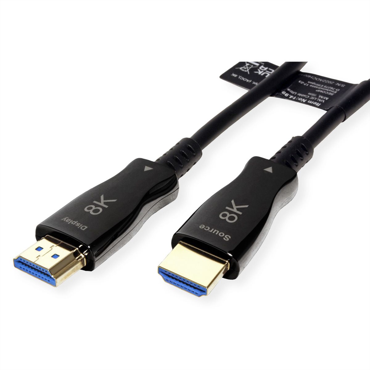 VALUE Cable UHD HDMI Active Optical (AOC), M/M, 50 m - SECOMP ...