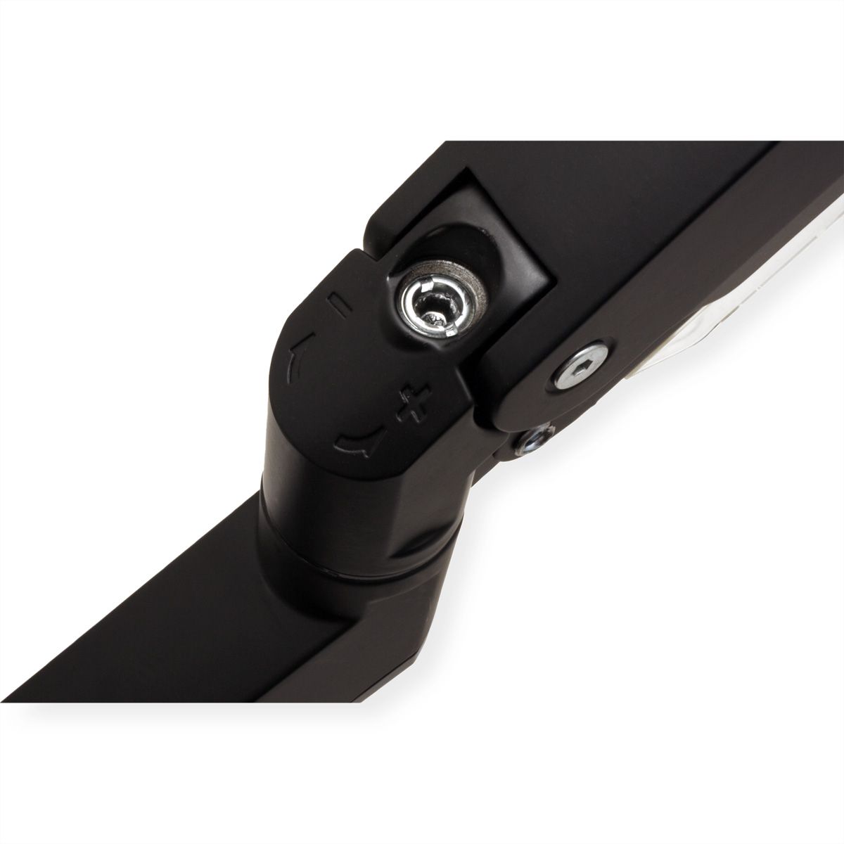 ROLINE Dual LCD Monitor Stand Pneumatic, Desk Clamp, Pivot, 5 Joints ...