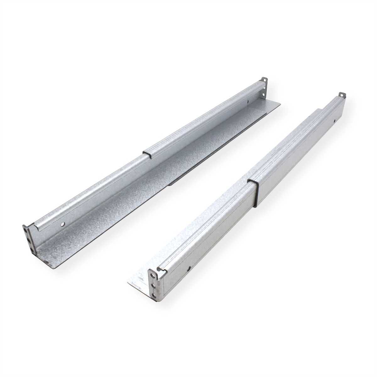 ROLINE slide rail set variable depth, 500 to 750mm incl mounting ...