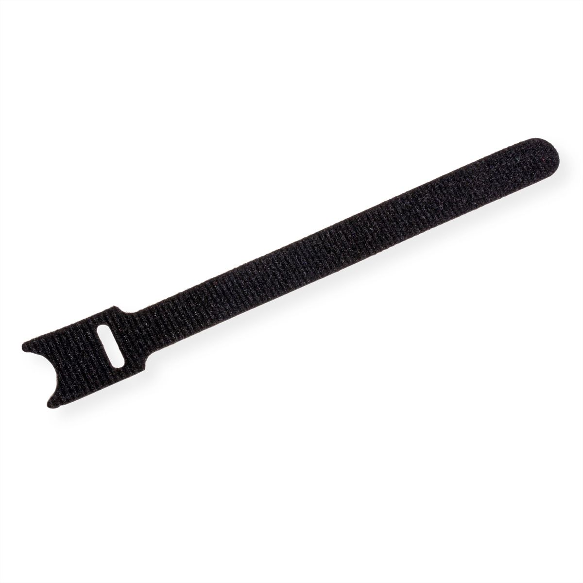 VALUE Strap Cable Binder with Flap, 20 pieces/set, black, 15 cm ...
