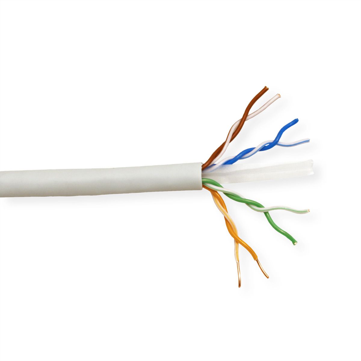 ROLINE UTP Cable Cat.6 (Class E) / Class E, Solid Wire, AWG23, LSOH ...
