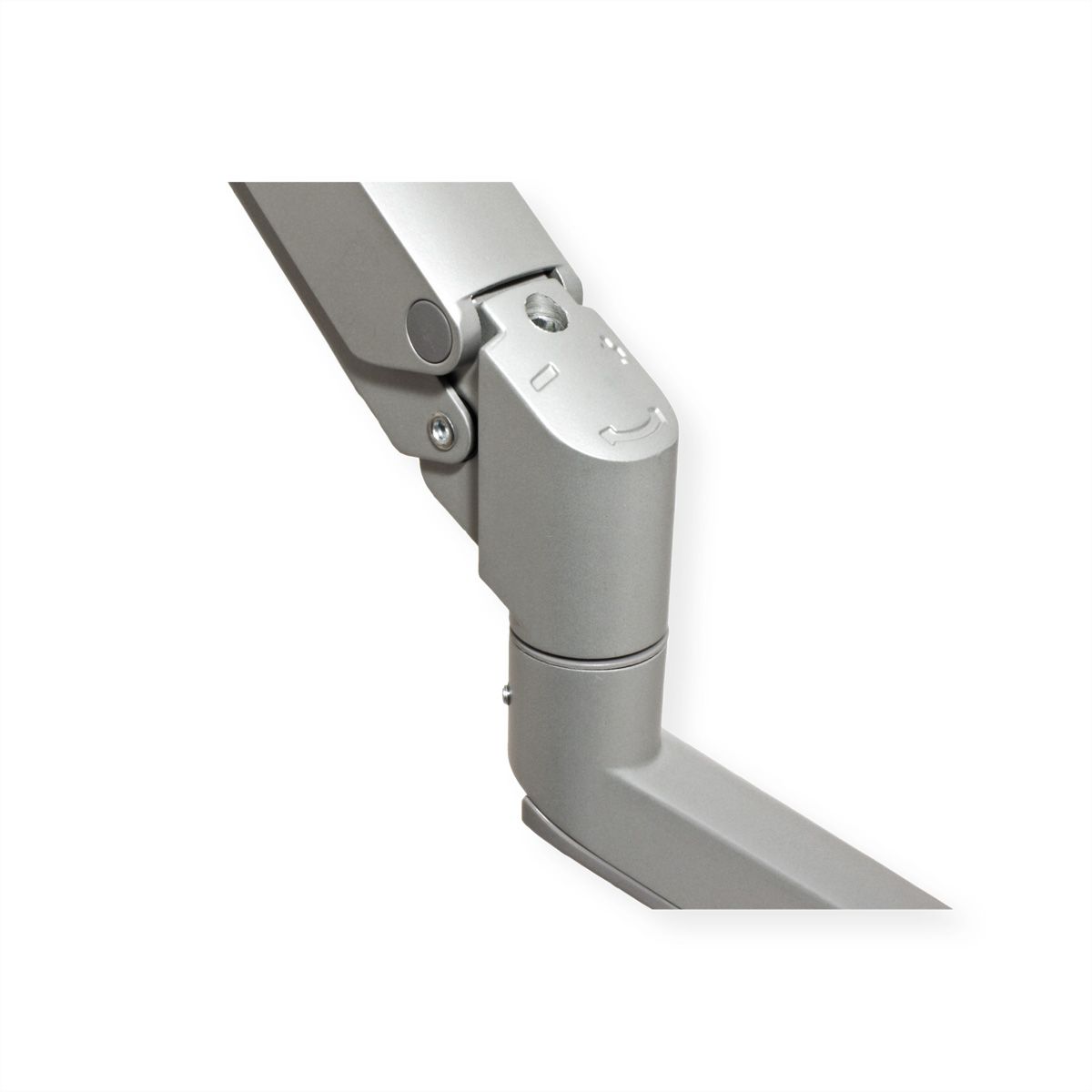 ROLINE Dual LCD Monitor Stand Pneumatic, Desk Clamp, Pivot, 2 Joints ...