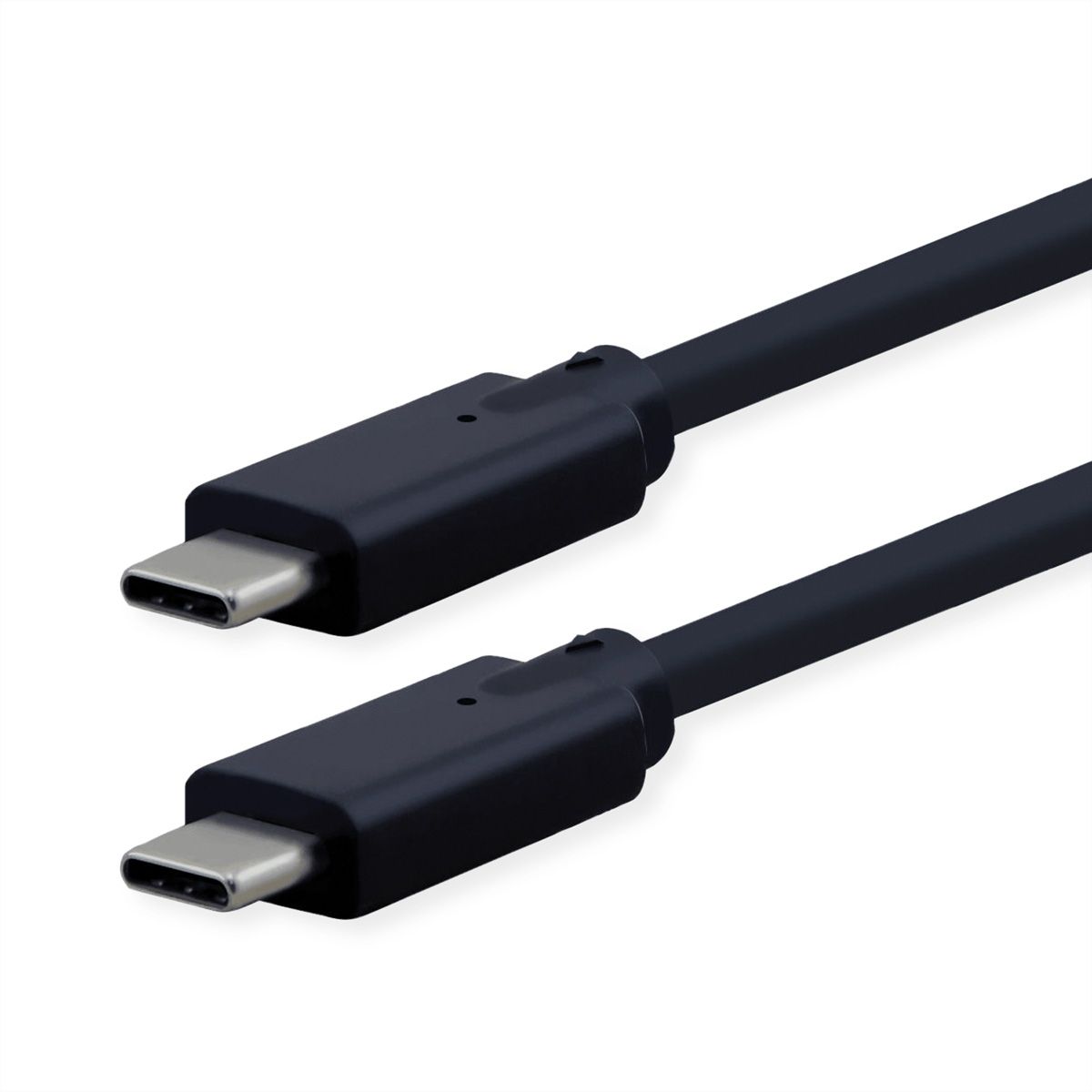 ROLINE Cable USB3.2 Gen2x2, C–C, M/M, 240W, with Emark, black, 1.5 m - SECOMP International AG