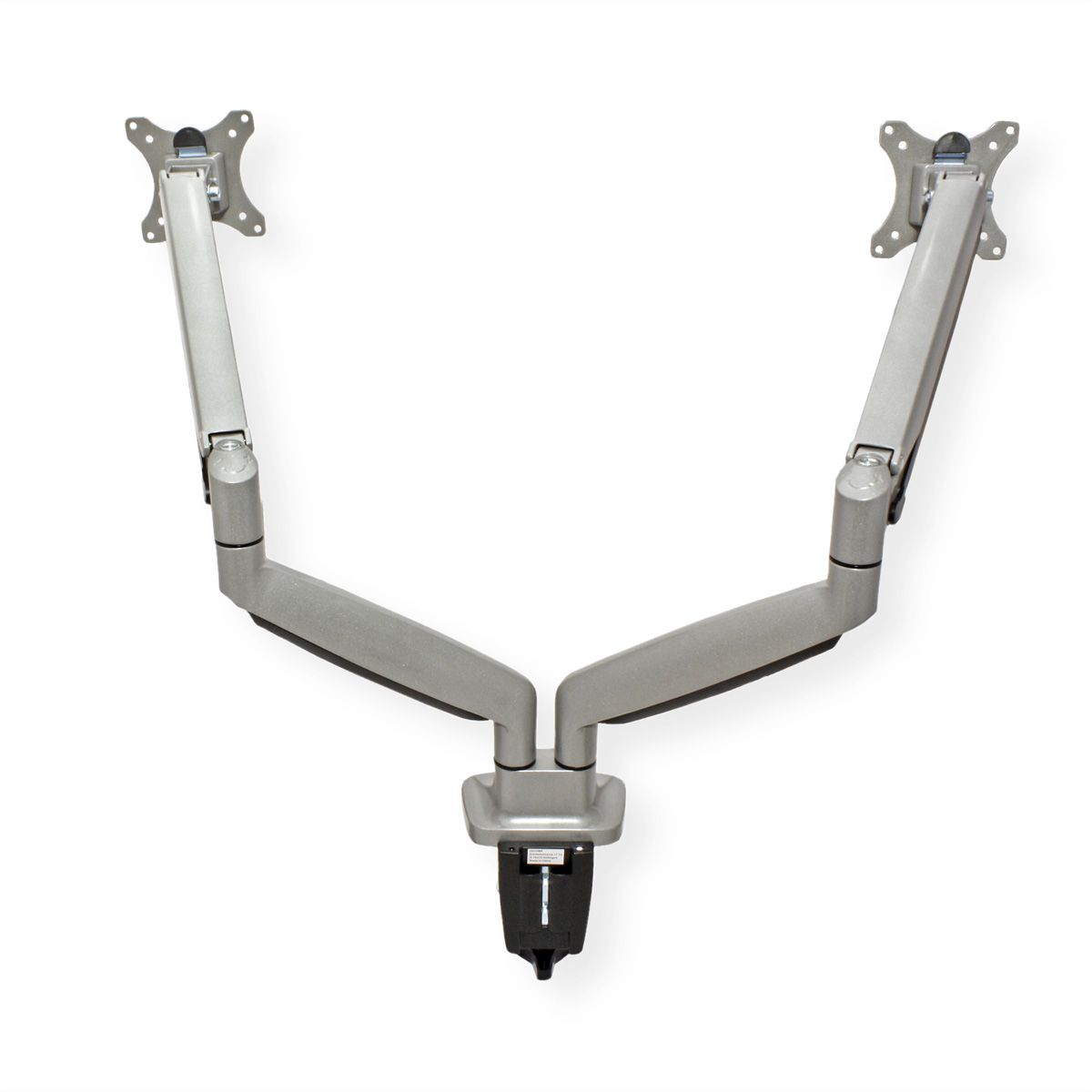 VALUE Dual LCD Monitor Arm, Desk Clamp, 6 Joints, height adjustable ...