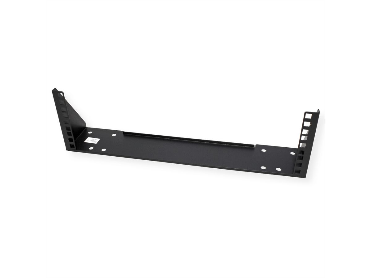 Vertical Wall Mount Bracket/Under Desk Mount, 3U, black - SECOMP ...