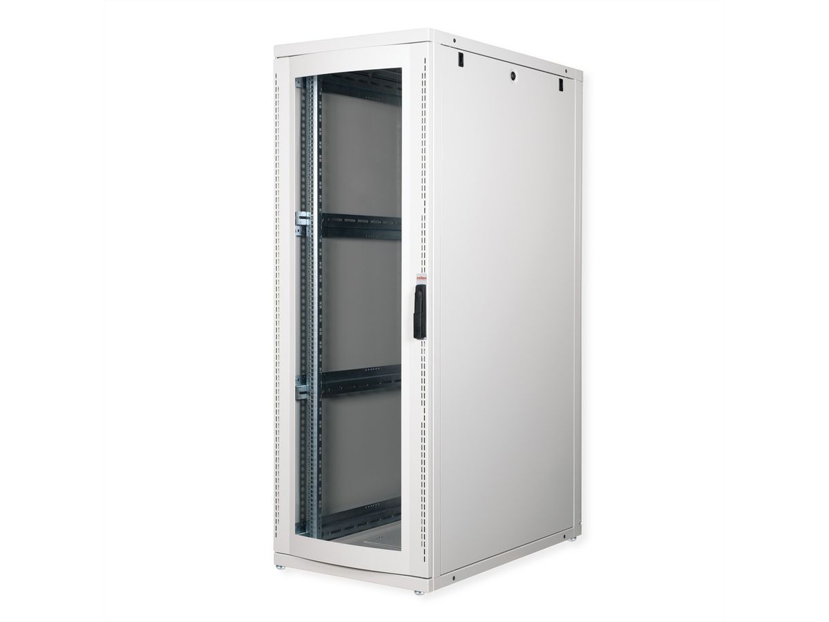 ROLINE 19-inch server rack Pro 36 U, 600x1000 WxD grey Plexiglas ...