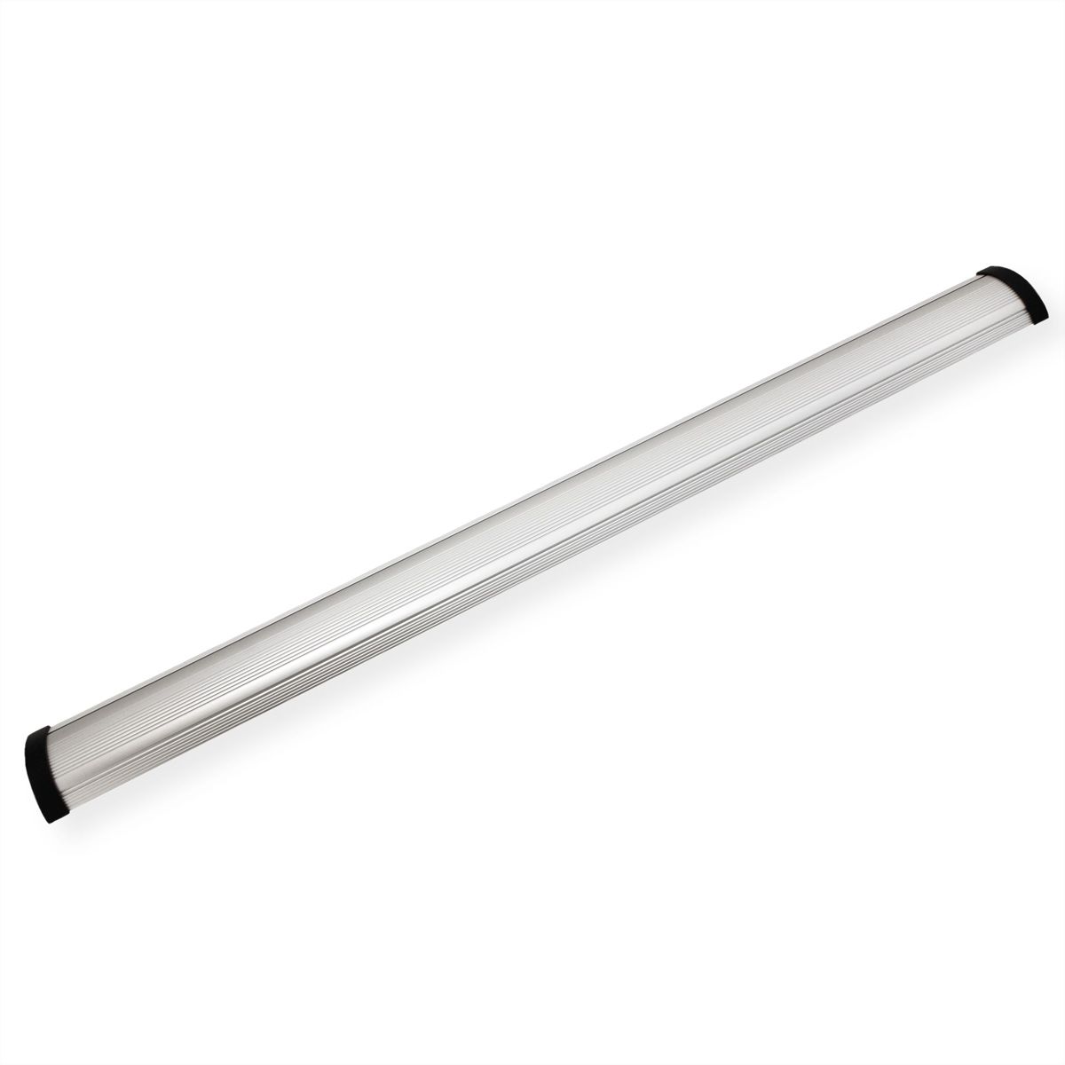 ROLINE 2-Channel Aluminum Floor Cable Cover, 92 x 22 mm, silver, 1.1 m ...