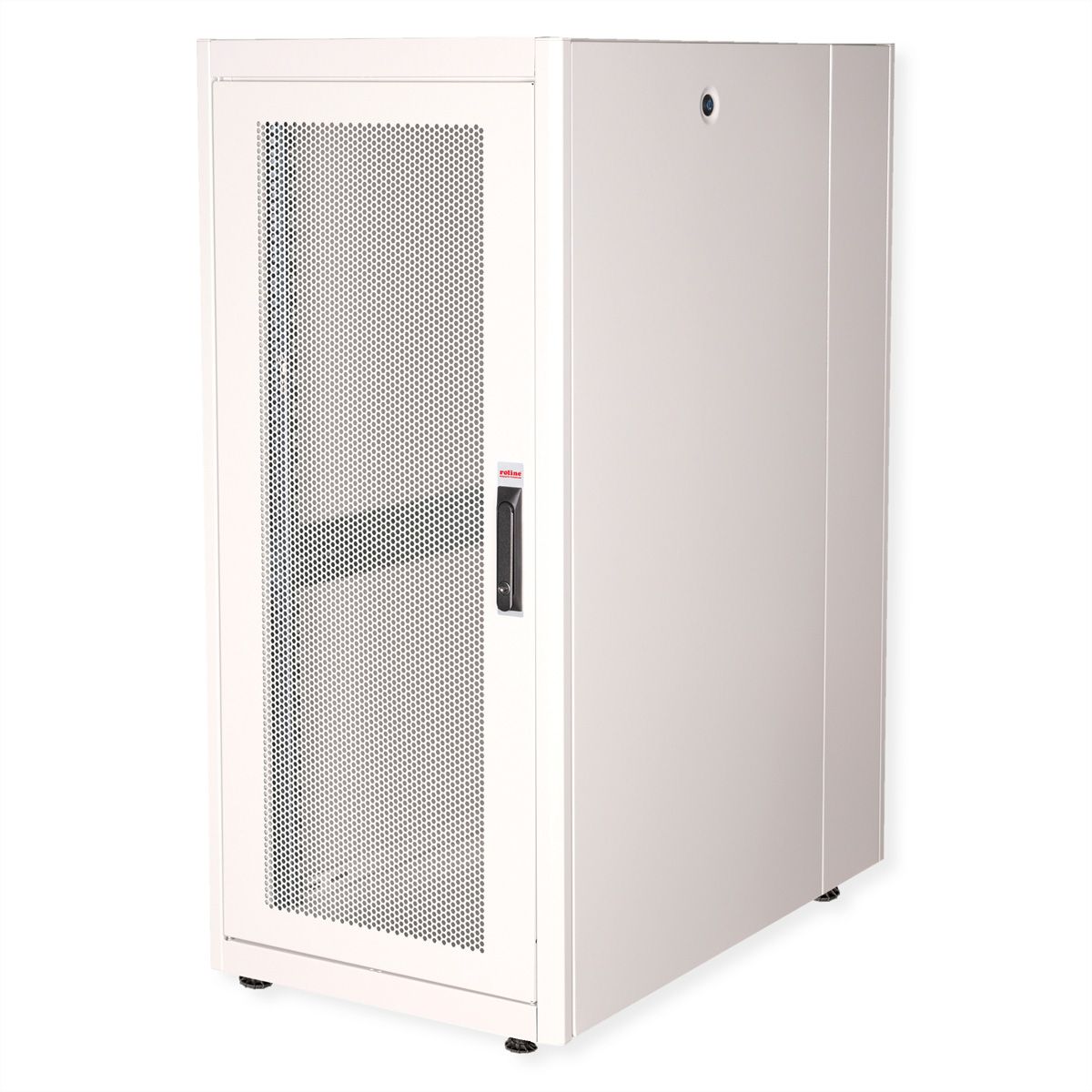 ROLINE 19-inch server cabinet Basic 26 U, 600x1000 WxD perforated grey ...