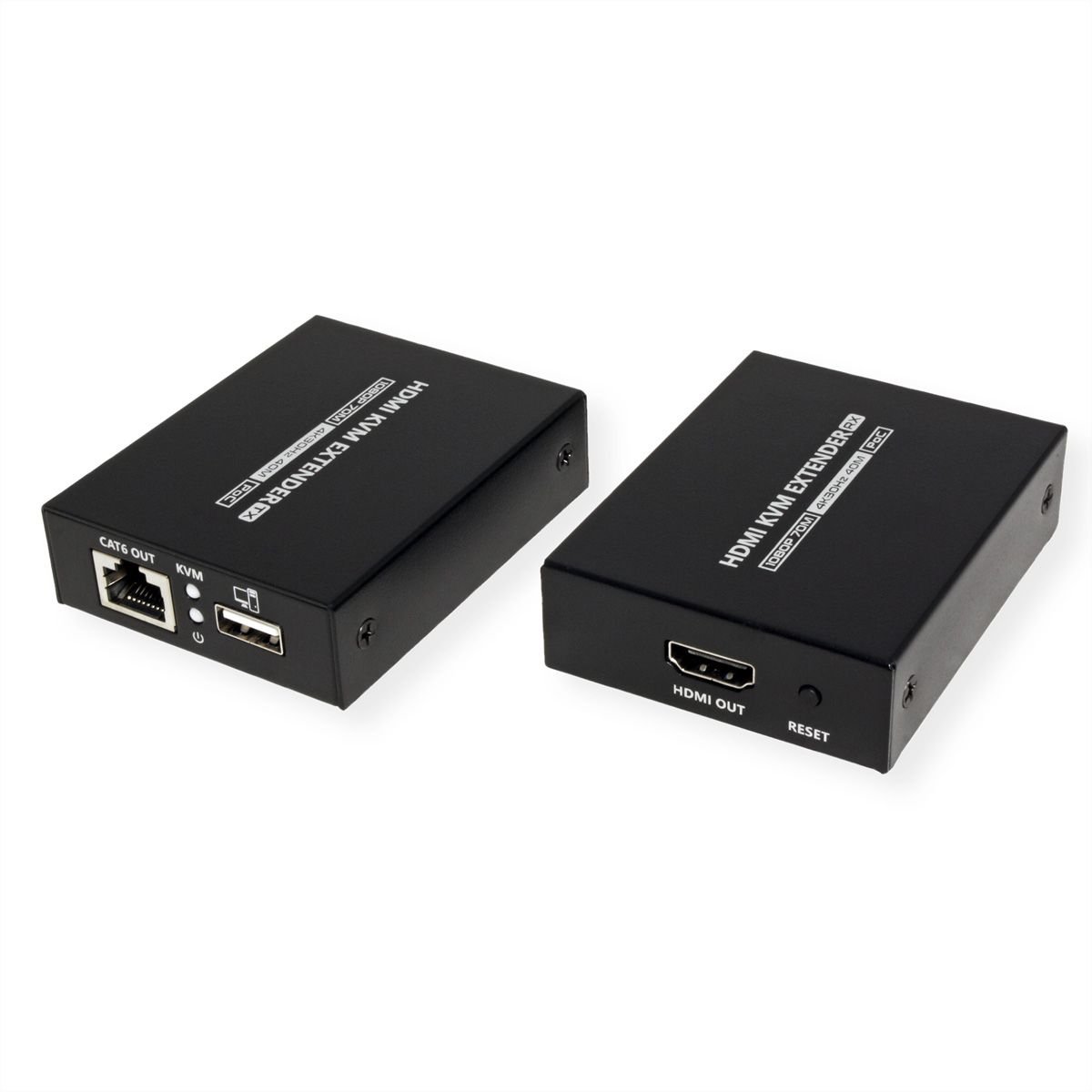 VALUE KVM Extender over Cat. 6/6A, HDMI, 4K@30Hz, max. 40m - SECOMP ...