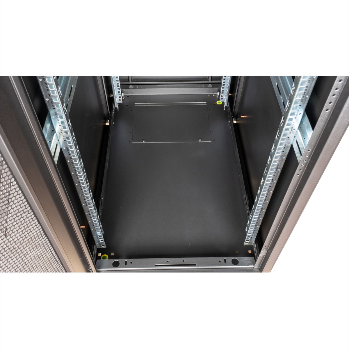 ROLINE 19-inch server cabinet Basic 26 U, 600x1000 WxD perforated black ...