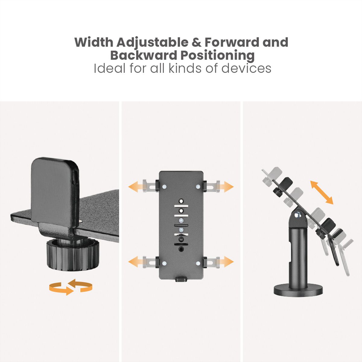 ROLINE Universal Swivel & Tilt Credit Card Terminal Stand - SECOMP ...