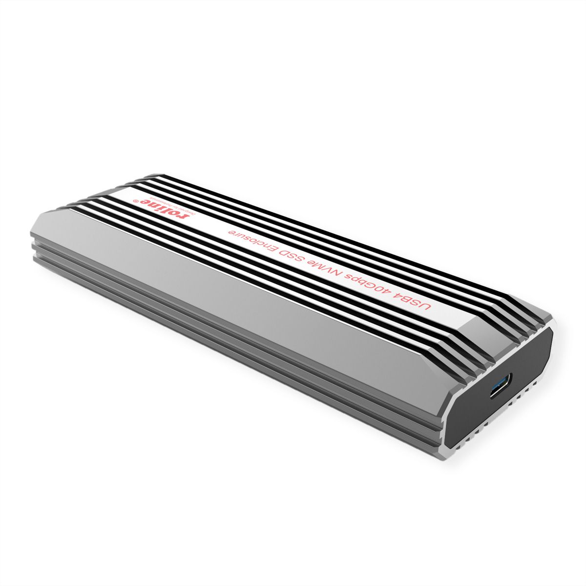 ROLINE USB4 Gen 3x2 NVMe M.2 SSD Enclosure - SECOMP International AG