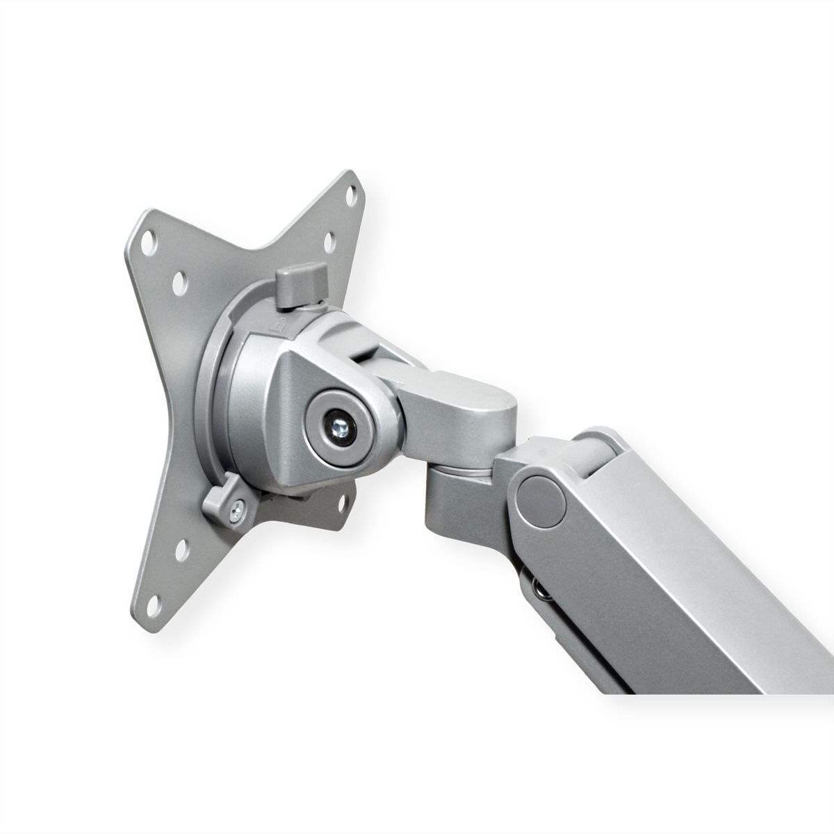 ROLINE Dual LCD Monitor Stand Pneumatic, Desk Clamp, Pivot, 2 Joints ...