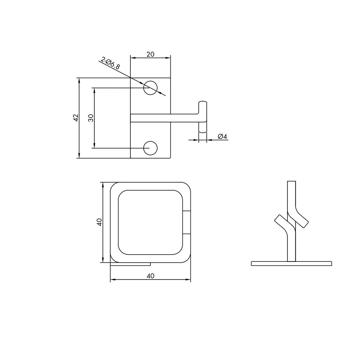 19" Cable Manager, 40x40mm, metal, Mounting central, cable entry ...