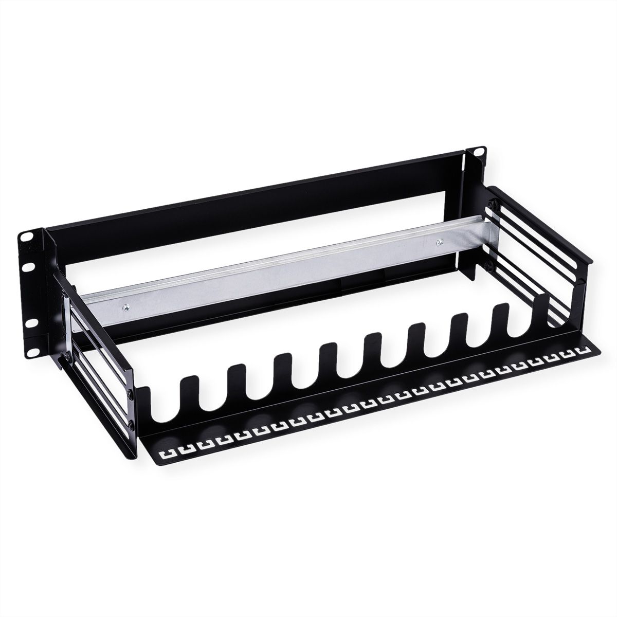 VALUE 19" Support Frame for DIN Rail-Mounted Devices, 3U, with Cable ...