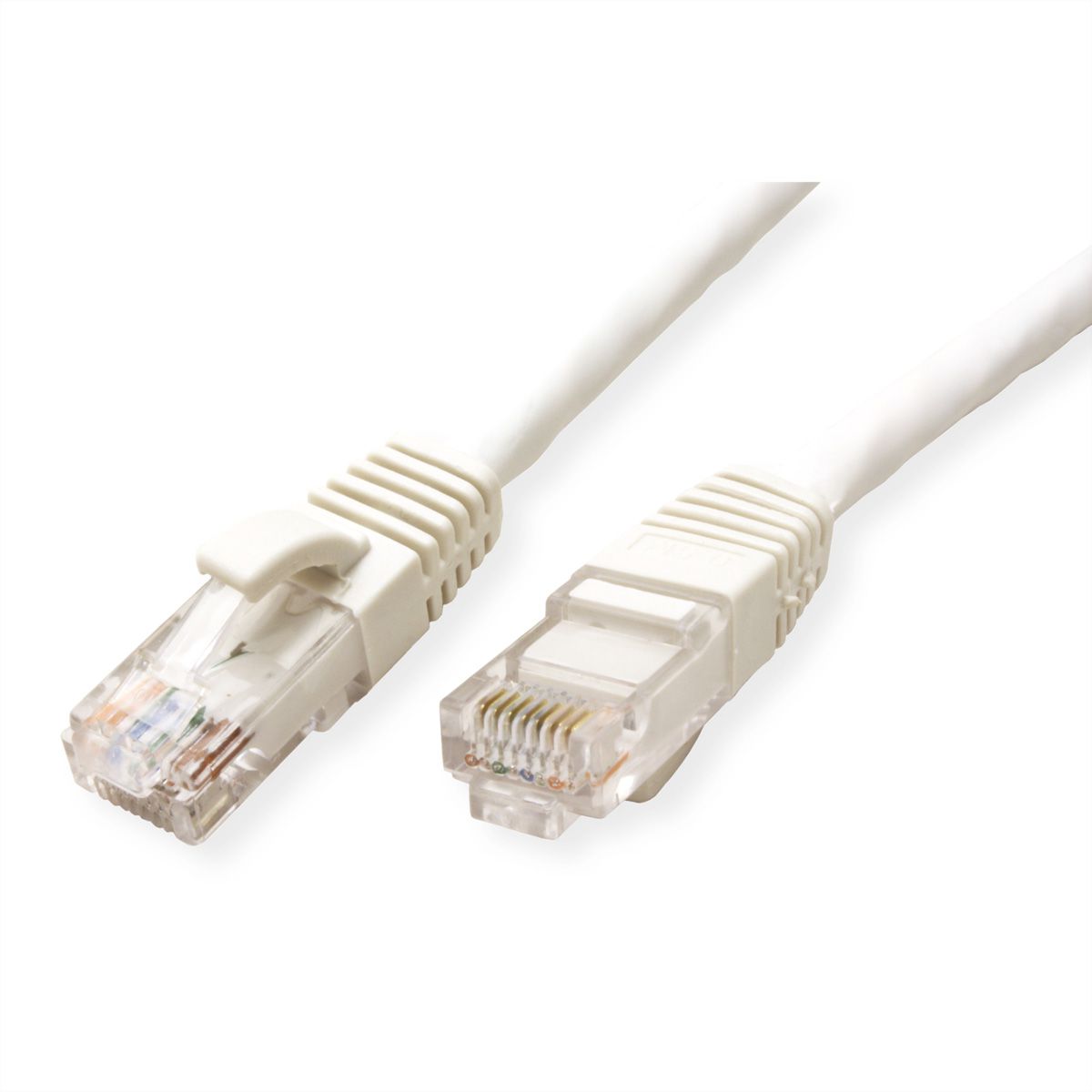VALUE UTP Cable Cat.6 (Class E), halogen-free, white, 10 m - SECOMP ...