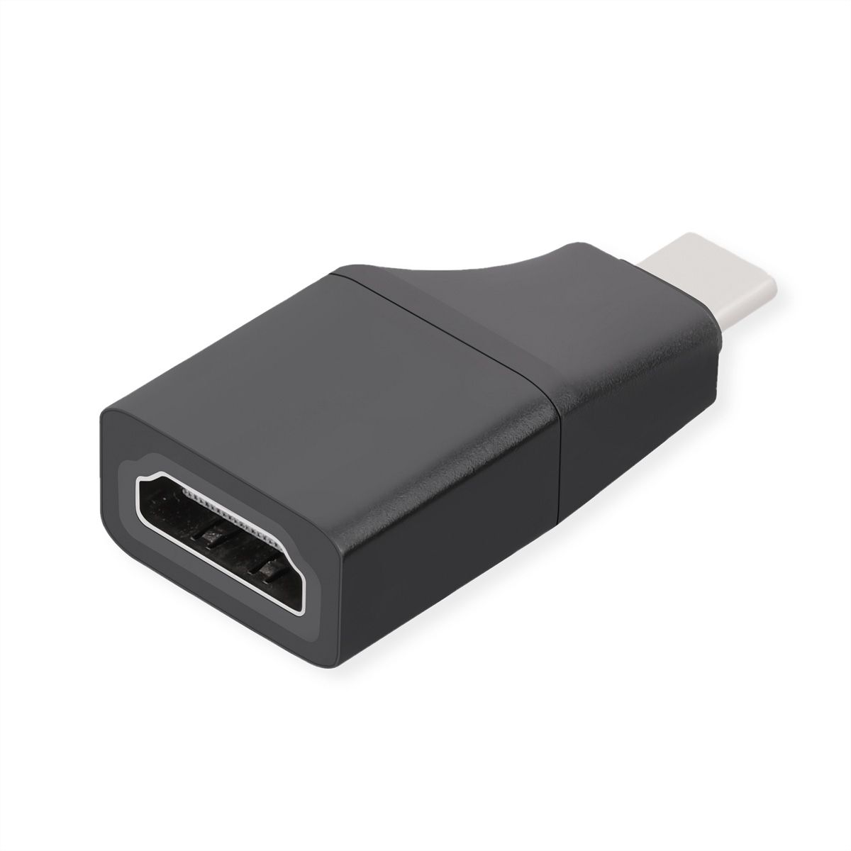 STANDARD USB Type C - HDMI Adapter, M/F, black - SECOMP International AG